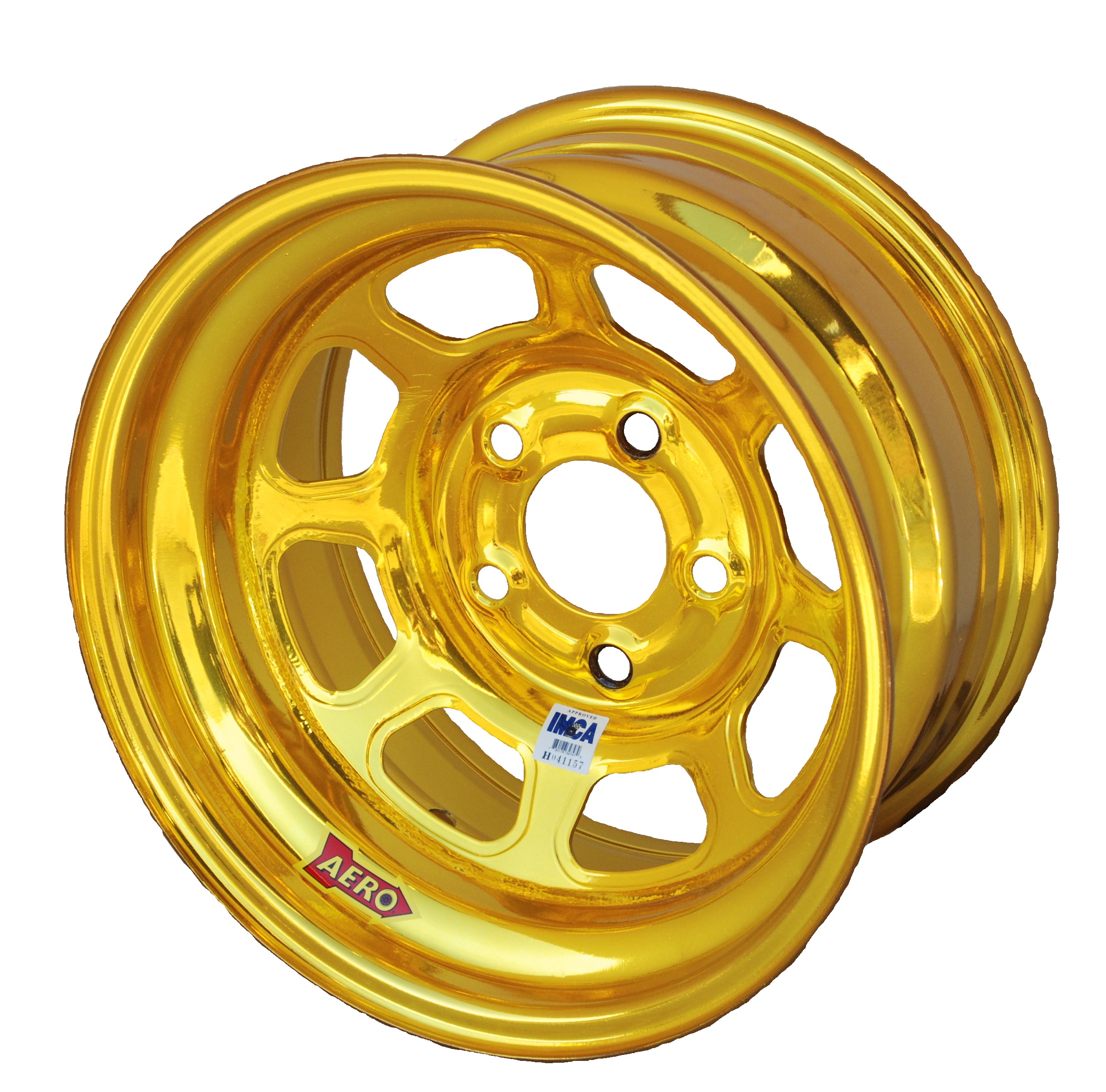 Aero Yellow Chrome – Harris Auto Racing
